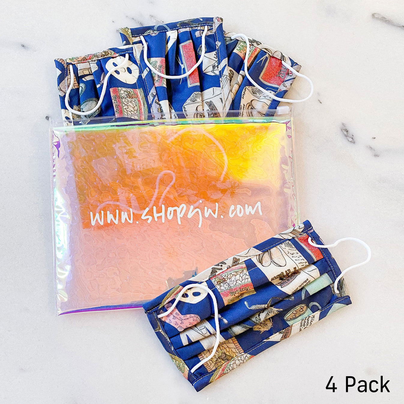 Netflix and Chill (Navy) Mask1.0 – ShopCJW